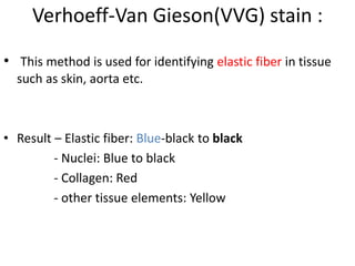 Special stain in histopathology | PPTX