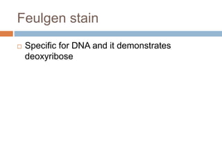 Special stains in cytology | PPTX