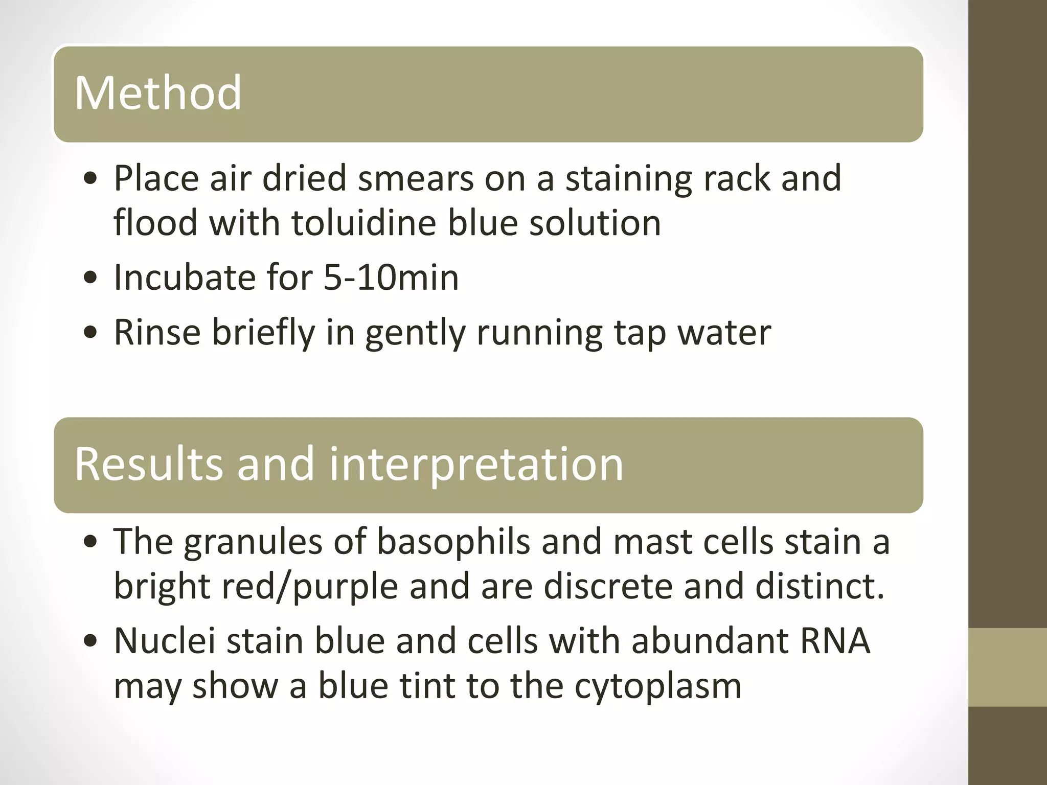 Special stains in hematology | PPTX