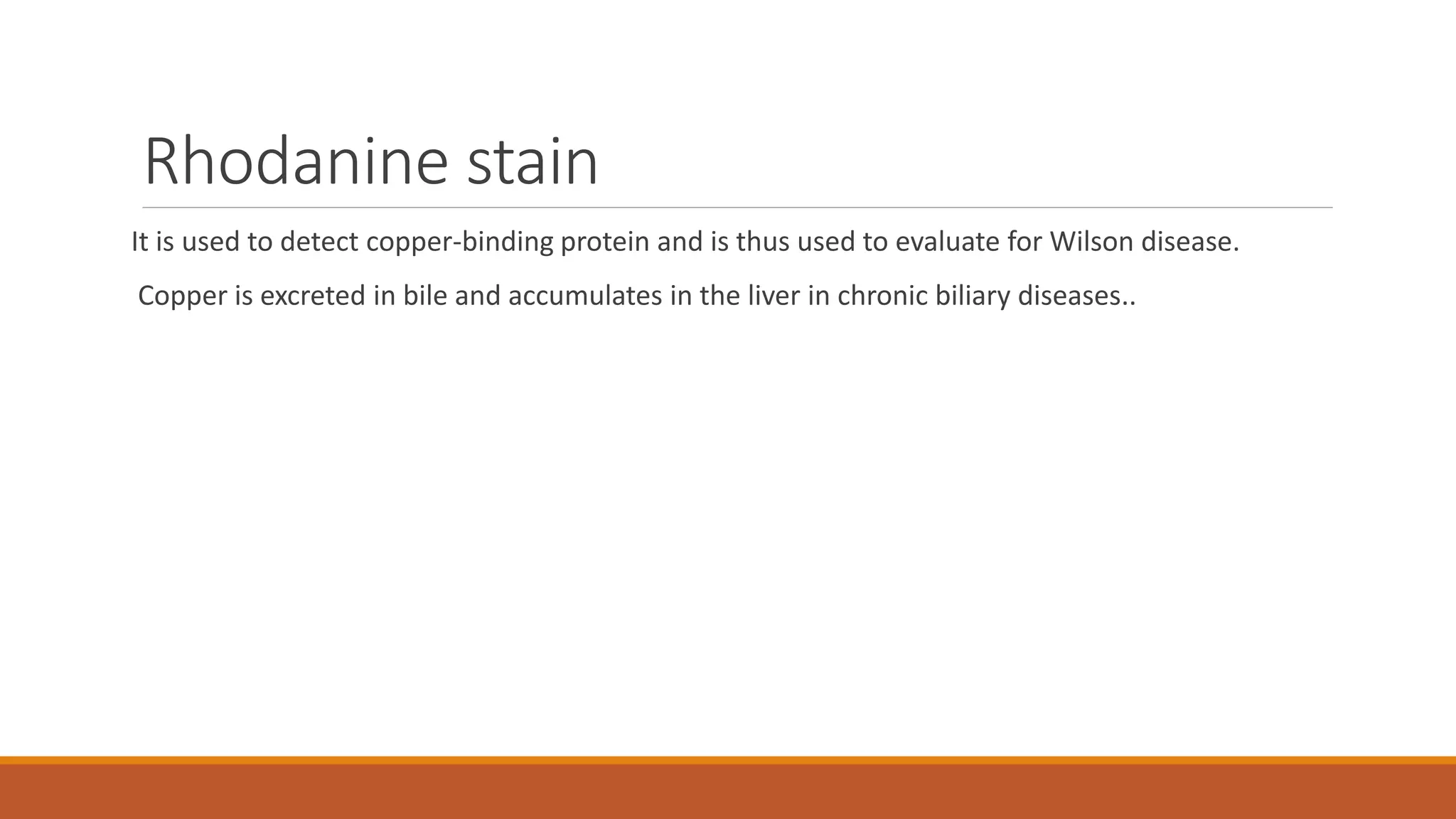 SPECIAL STAINS USED IN DIAGNOSING LIVER PATHOLOGY | PPTX