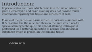 Special Stains Used in Histopathological.pdf yogesh patel.pdf