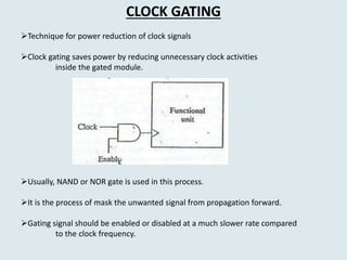 Special technique in Low Power VLSI design | PPTX
