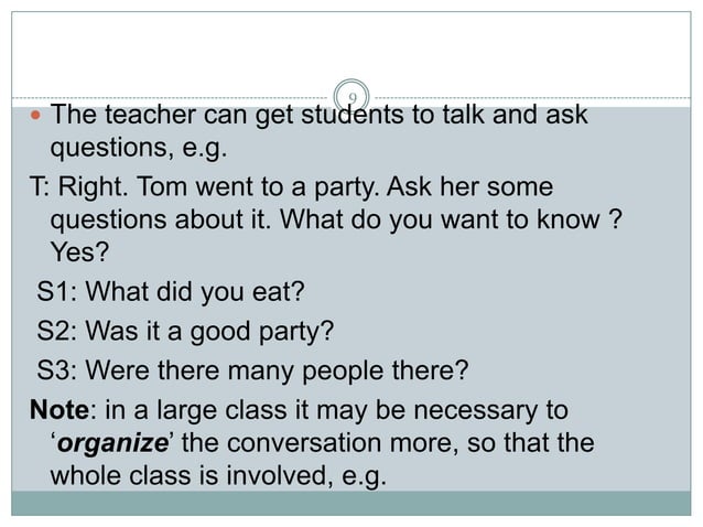 Special techniques for problem classes | PPTX