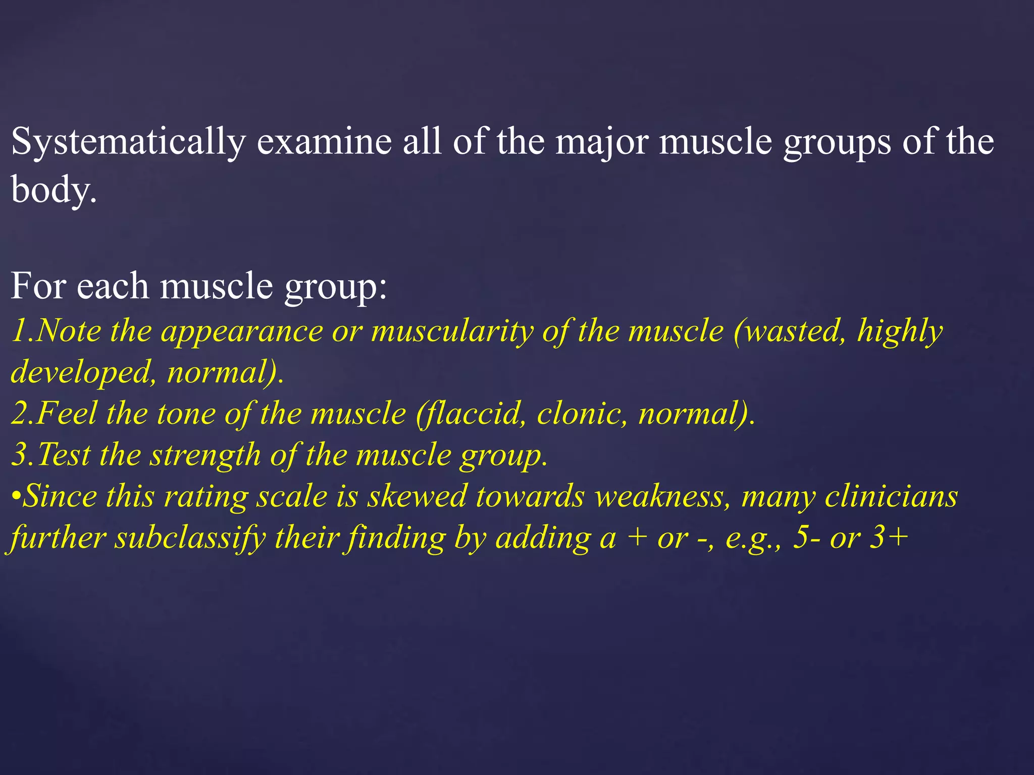 Special test for dermatomes and myotomes | PPTX