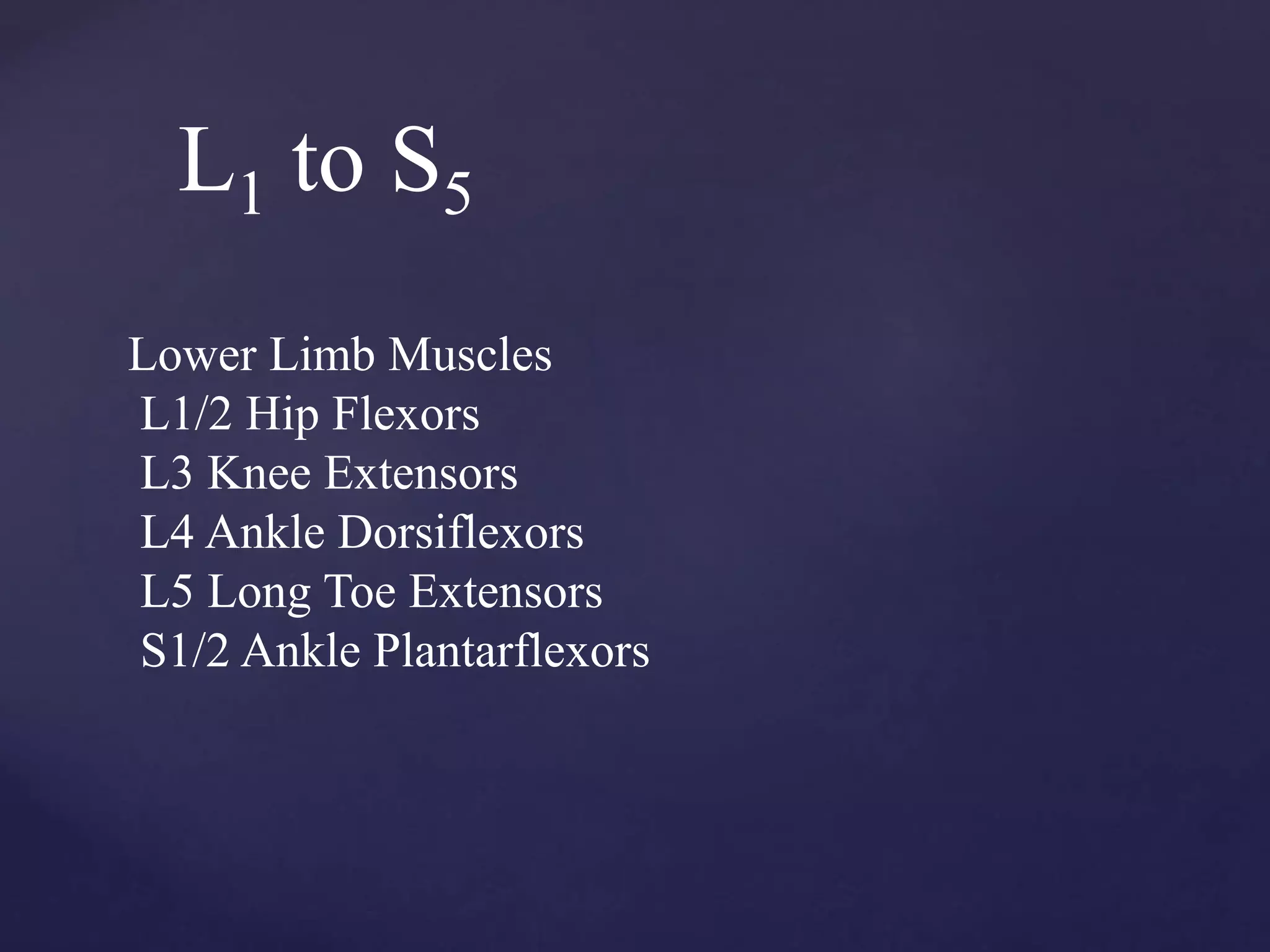 Special test for dermatomes and myotomes | PPTX