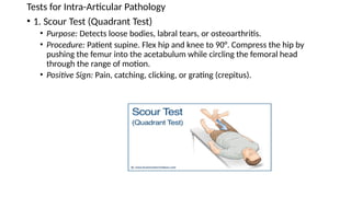 Special test for Hip joint and hip pathology | PPTX