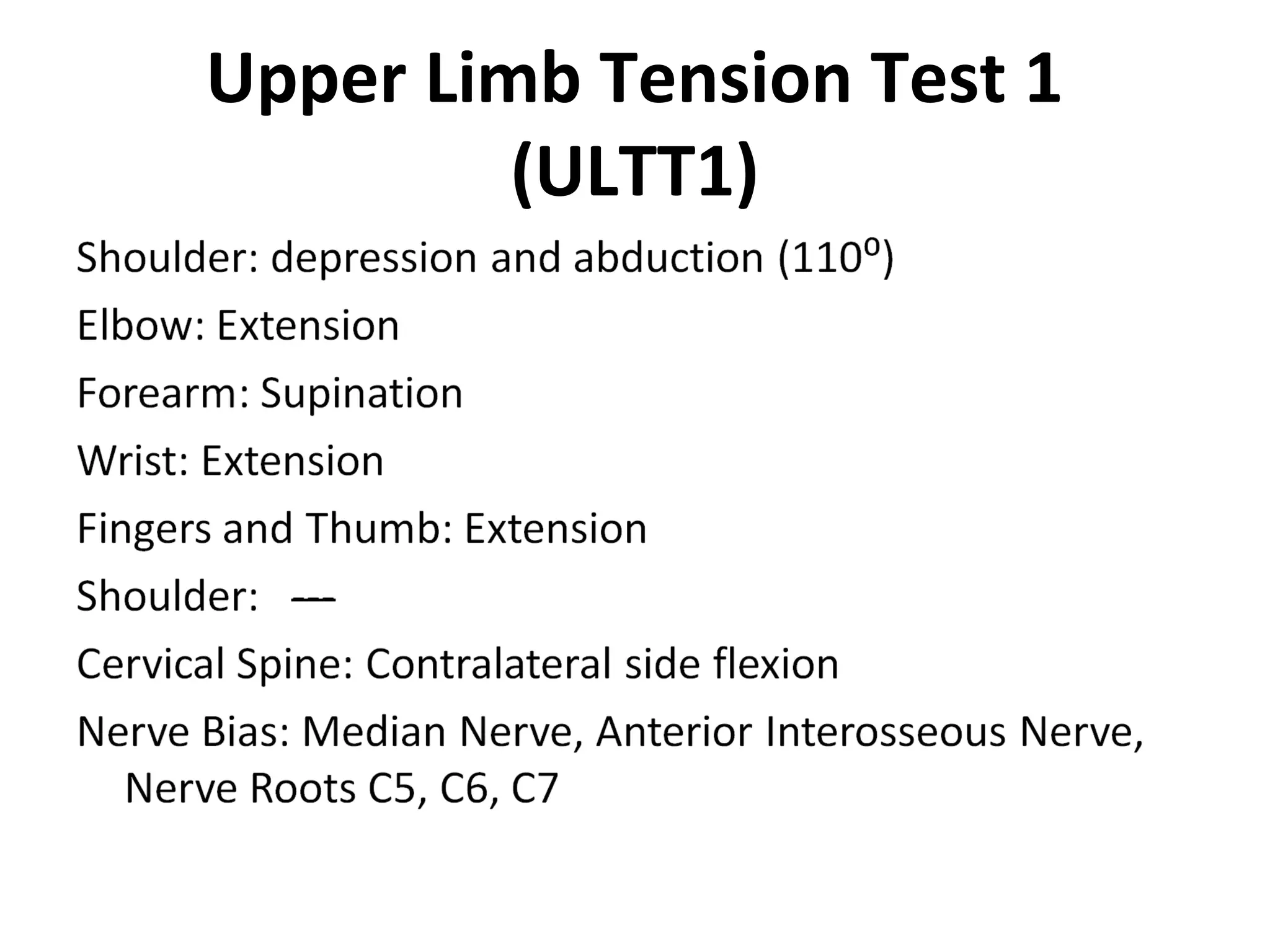 Special tests | PPT