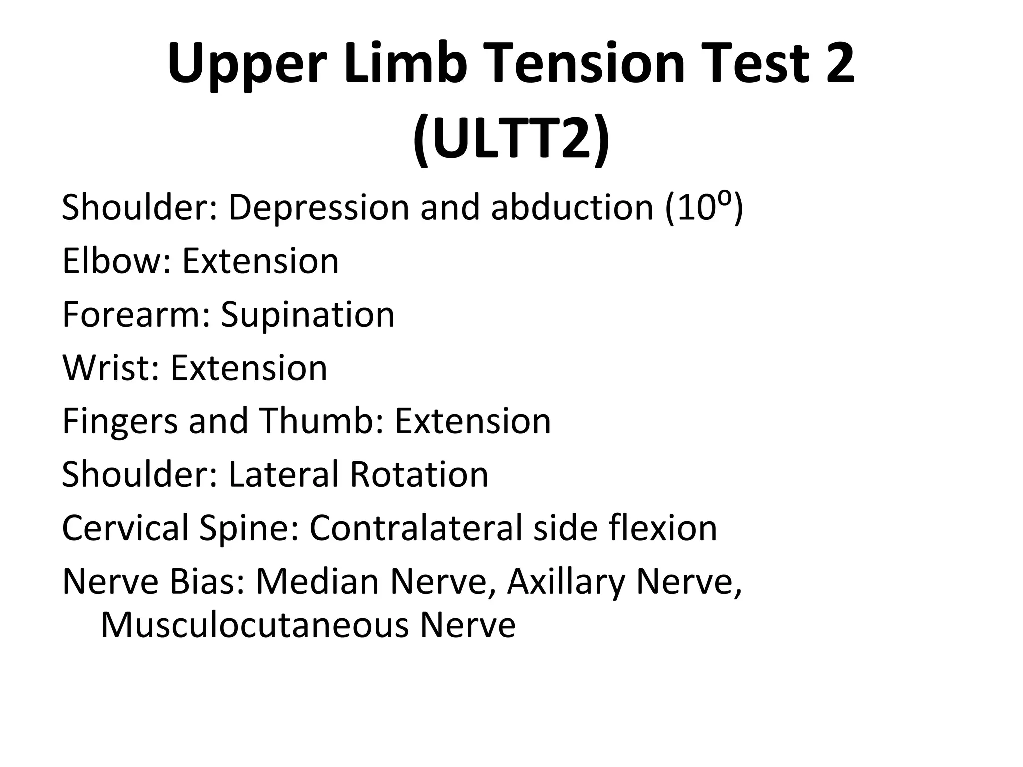 Special tests | PPT