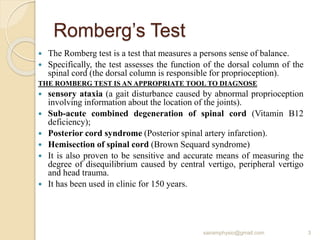 Neurological special tests.pptx | Death, Injury, or Military Conflict ...