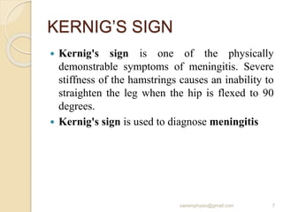 Neurological special tests.pptx | Death, Injury, or Military Conflict ...