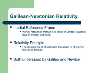 concept of Special Theory of Relativity.ppt