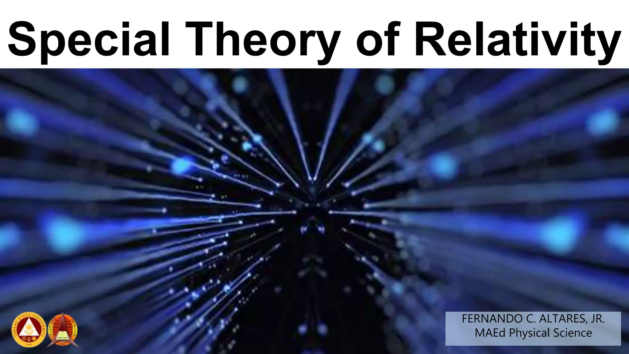 Special Theory of Relativity | PPTX