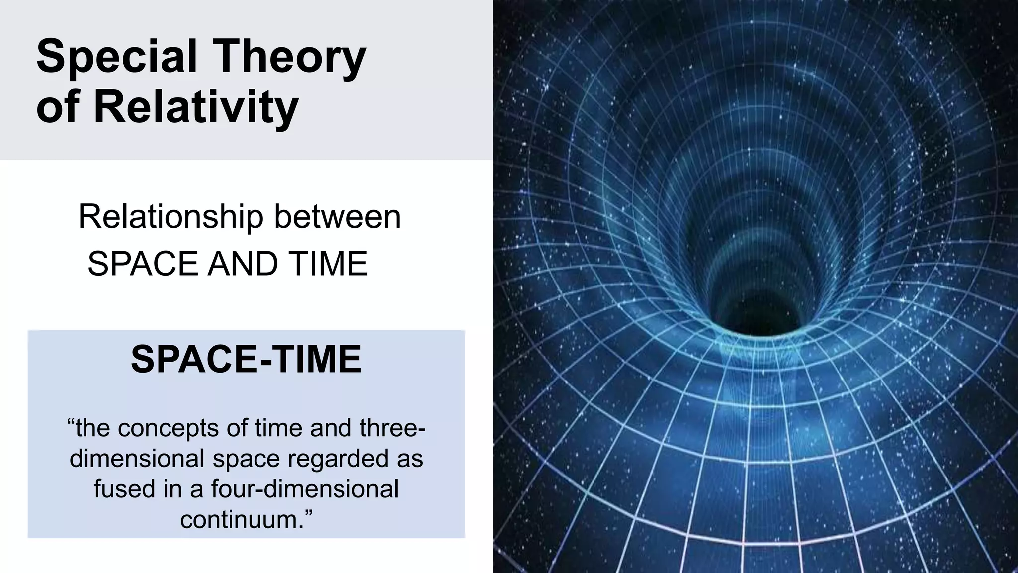 Special Theory of Relativity | PPTX