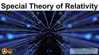 Special Theory of Relativity | PPTX
