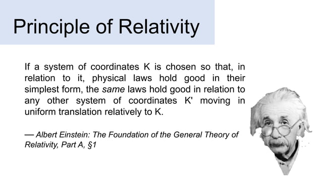 Special Theory of Relativity | PPTX