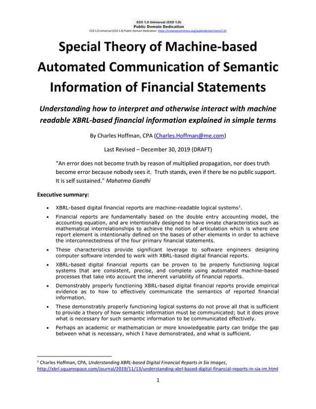 Special Theory of Machine-based Automated Communication of Semantic ...