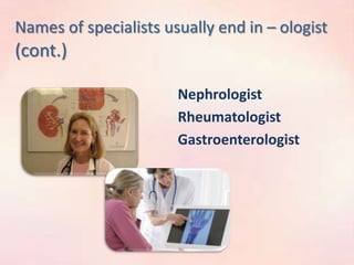 Specialties | PPT