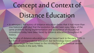 Distance Education: Alternative Learning System Beyond borders | PPT