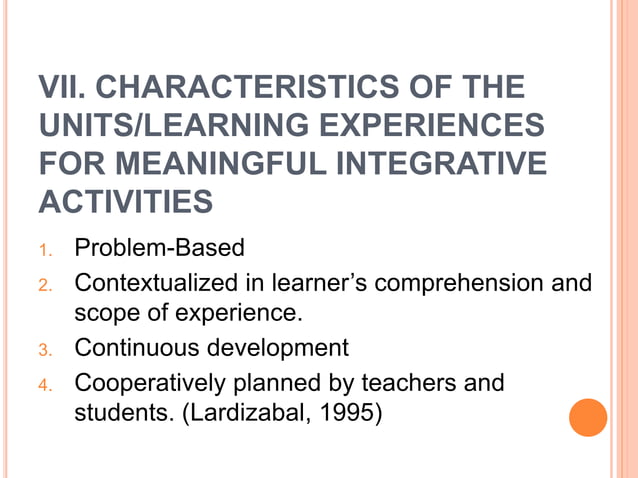 Integrative Teaching Strategies (ITS) | PPTX