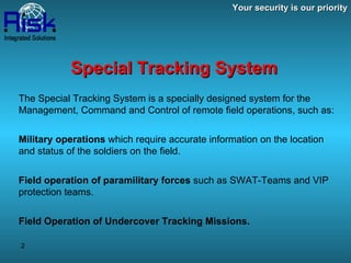 Special tracking system mod | PPT