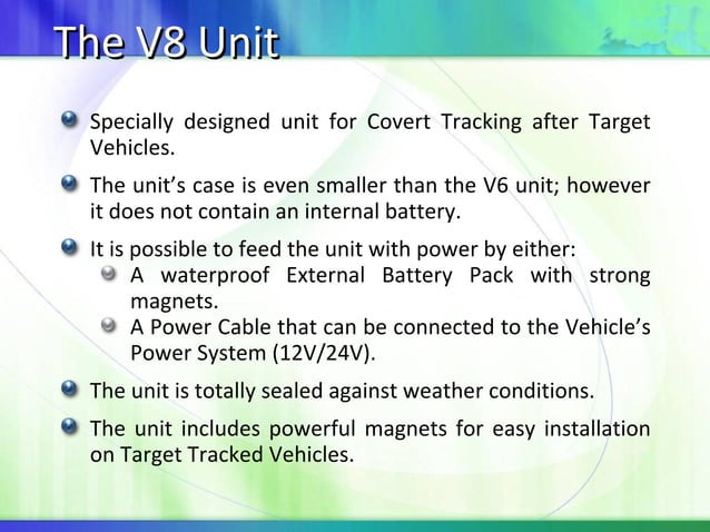 Special tracking system | PPT