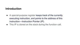 Special Tuned Registers.pptx | Programming Languages | Computing