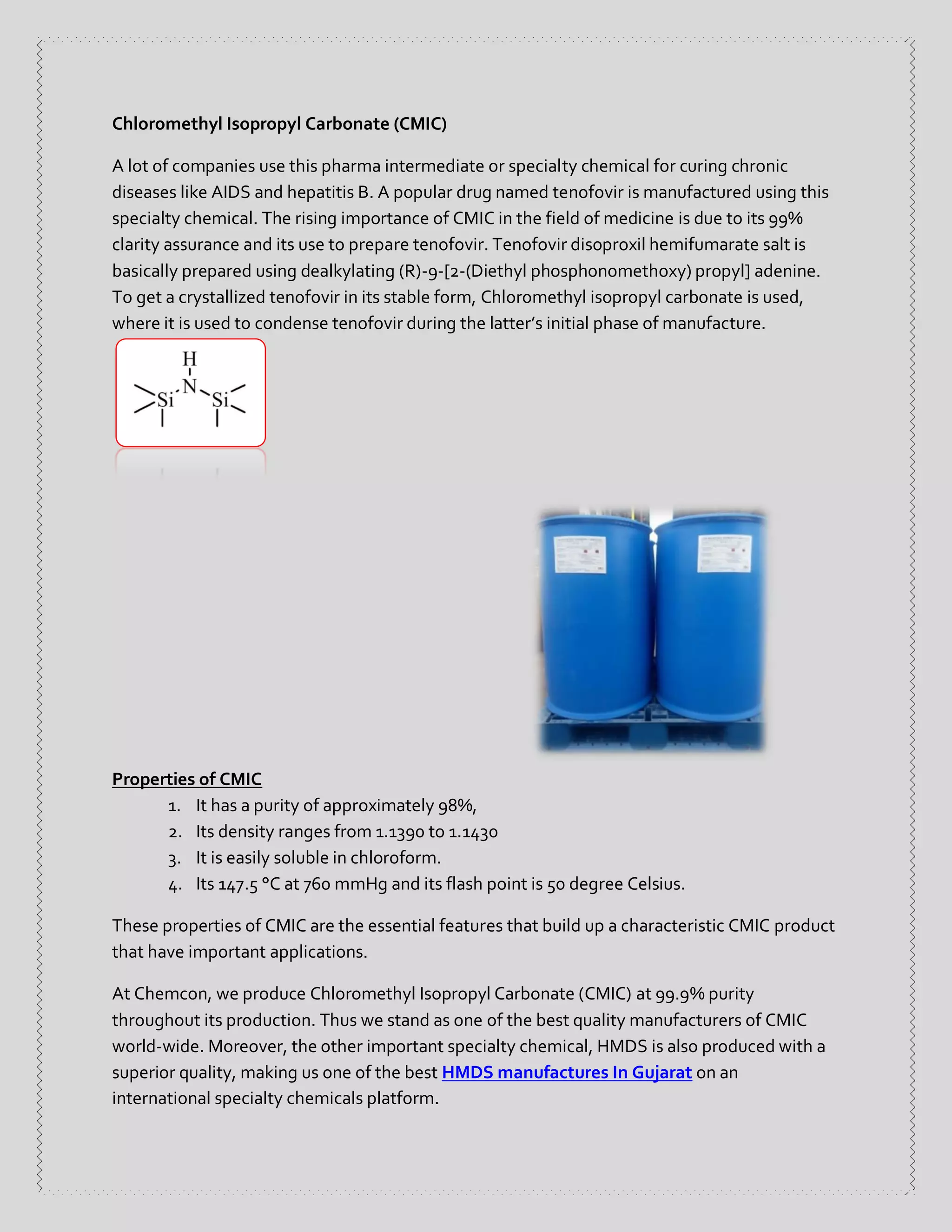 Specialty chemicals and pharma intermediates | PDF