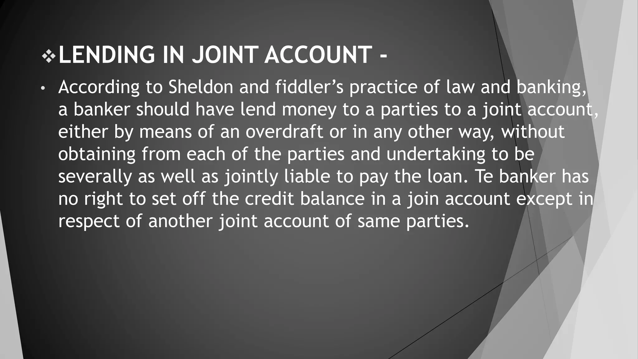 Special type of customer of bank | PPTX