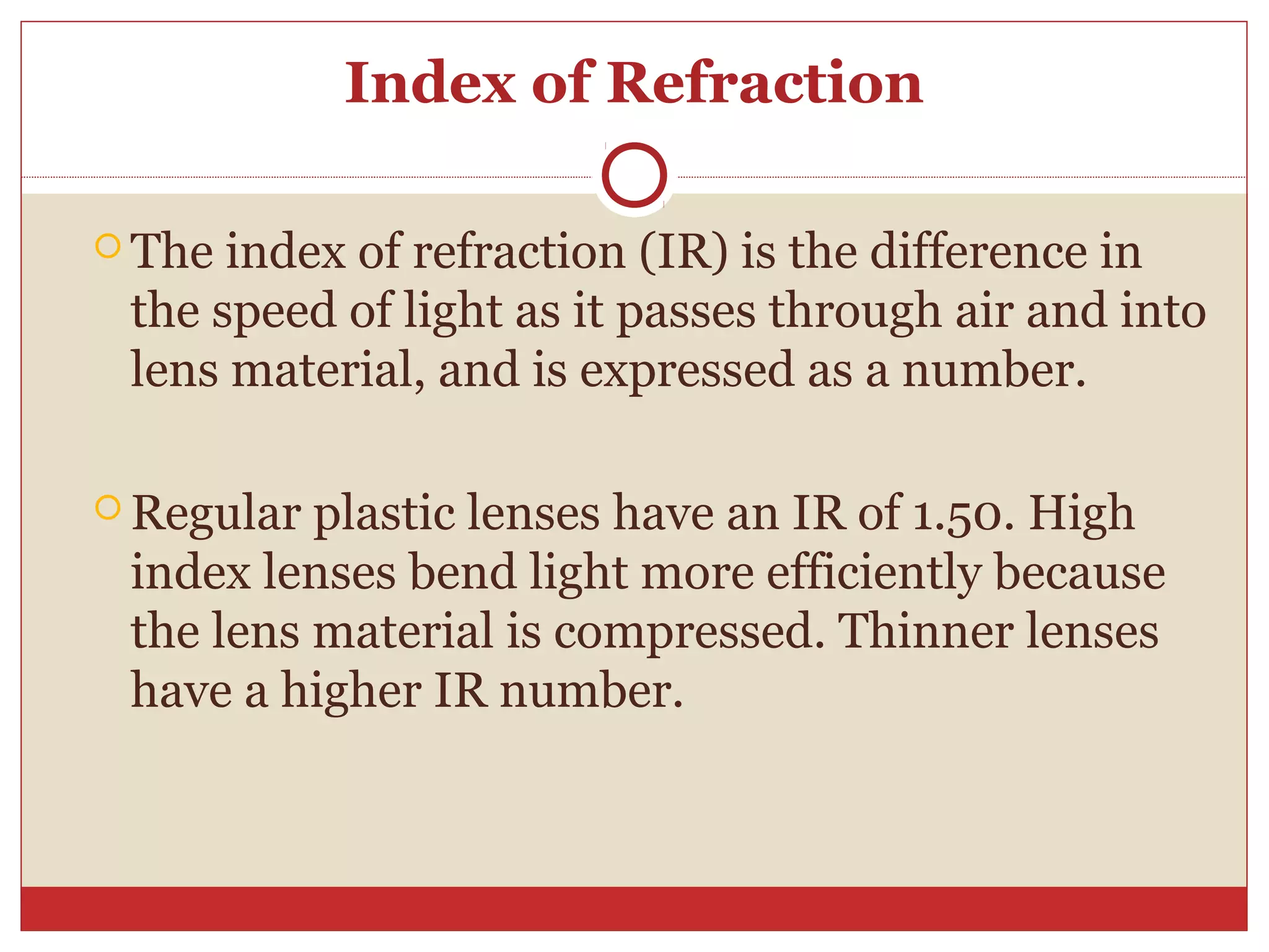 Special type of lenses | PPT
