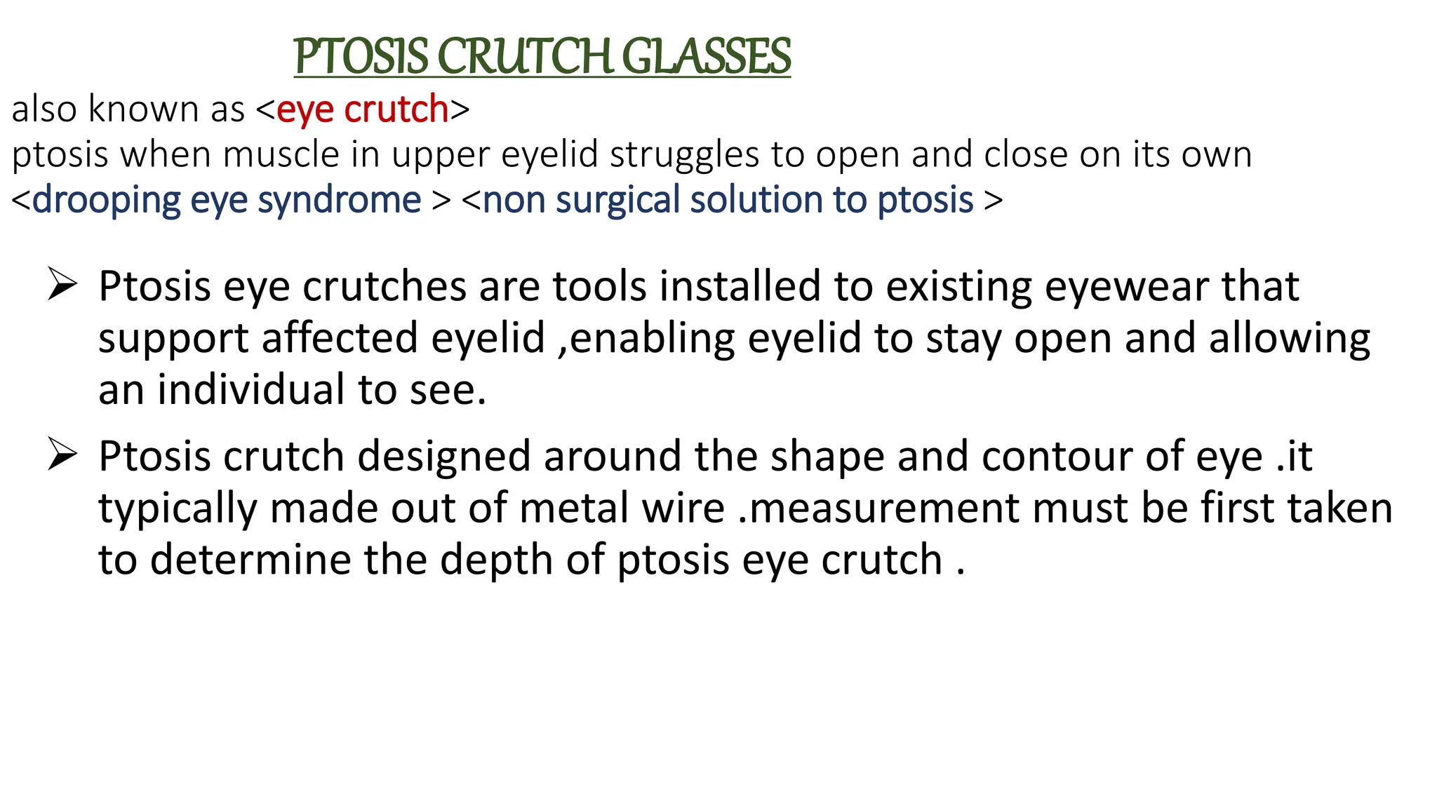 SPECIAL TYPES OF SPECTACLE FRAMES...pptx