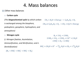 Energy and Mass Exchanges | PDF