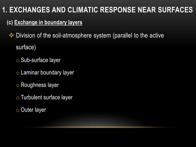 Physical Basis of Boundary Layer | PPT