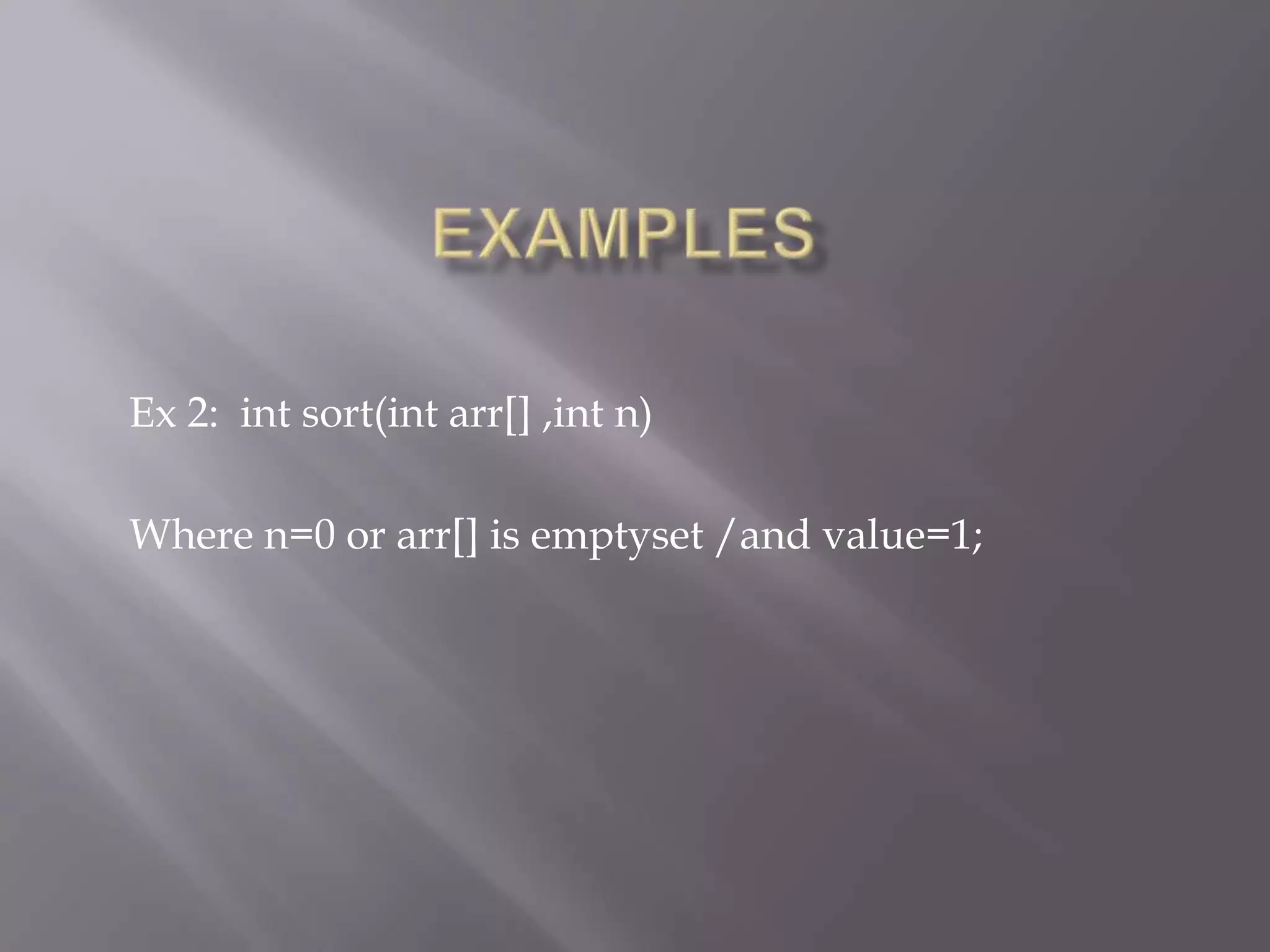 Special value testing | PPTX