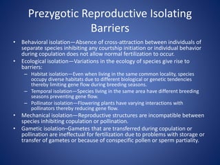 Speciation | PPTX