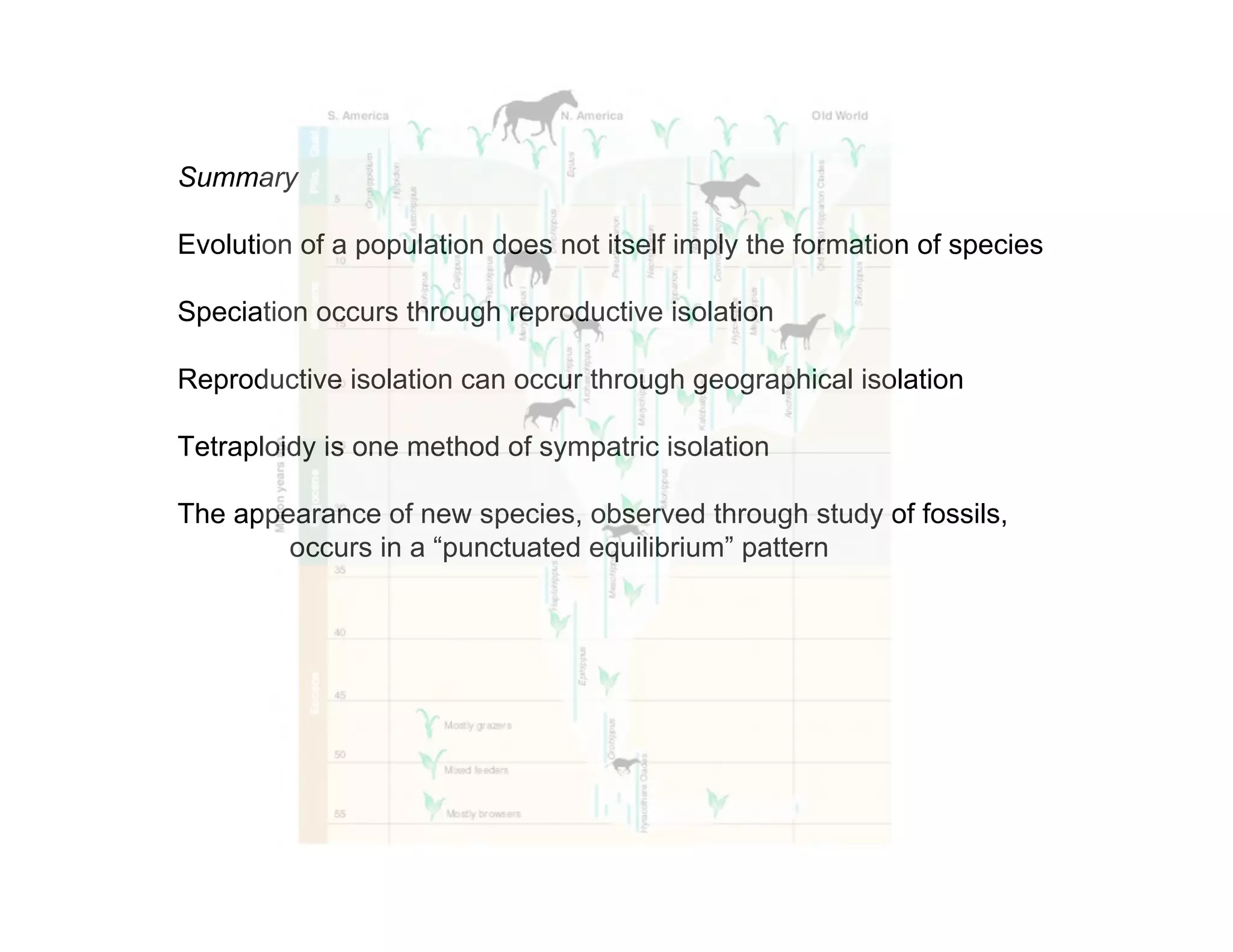 Speciation | PDF