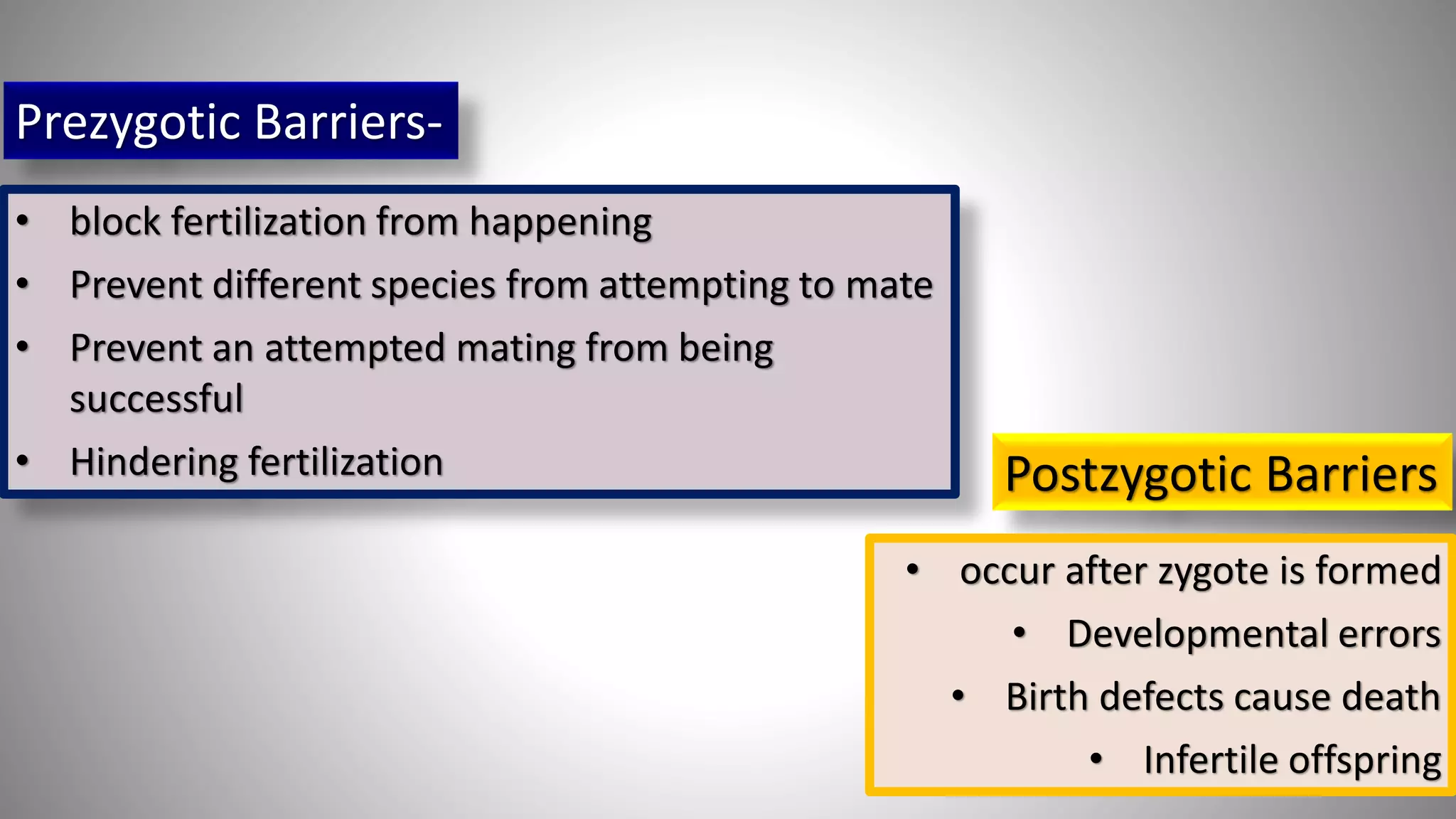 Speciation and its type | PDF
