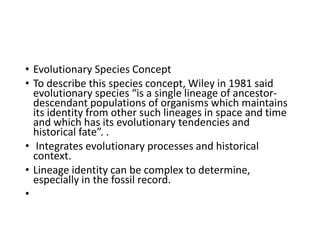Species and mechanism of speciation.pptx