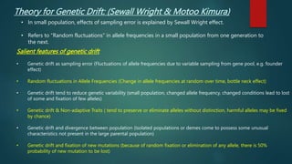 Speciation, types & role of ecology in speciation | PPTX