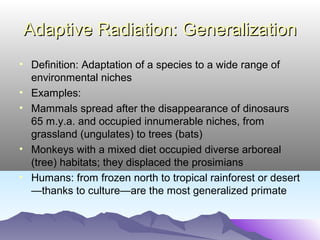 Speciation and-evolution- | PPT
