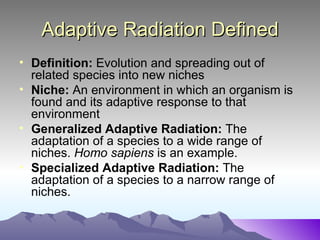 Speciation and Evolution | PPT