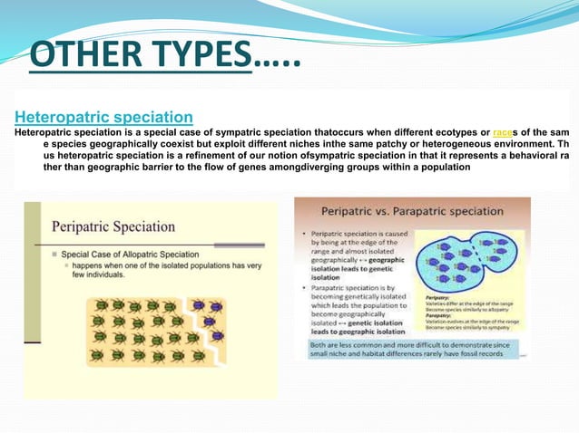 Speciation copy | PPT