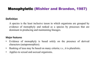 Speciation in fungi | PPTX