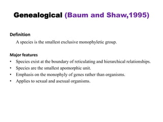 Speciation in fungi | PPTX