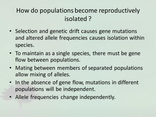 Speciation in insects. | PDF
