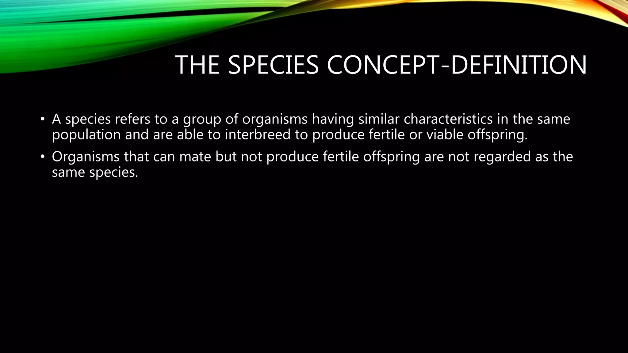 Speciation Slides Maseko Pptx Biological Sciences Science