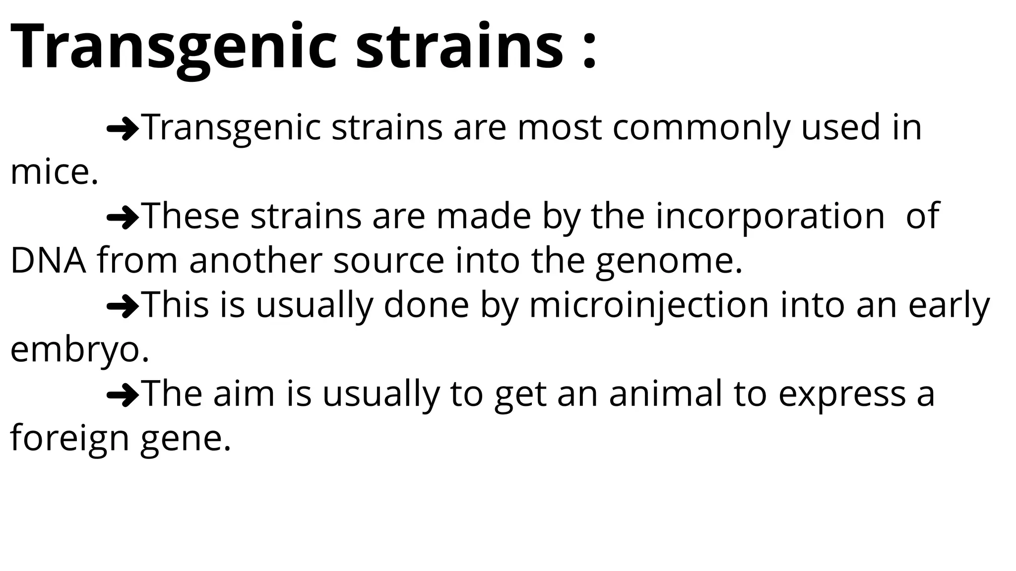 Different species & Strains of animals | PDF