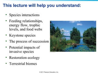 Species communities__and_biomes | PPT