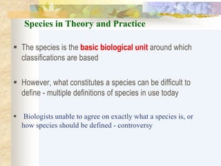 Species concept | PPTX