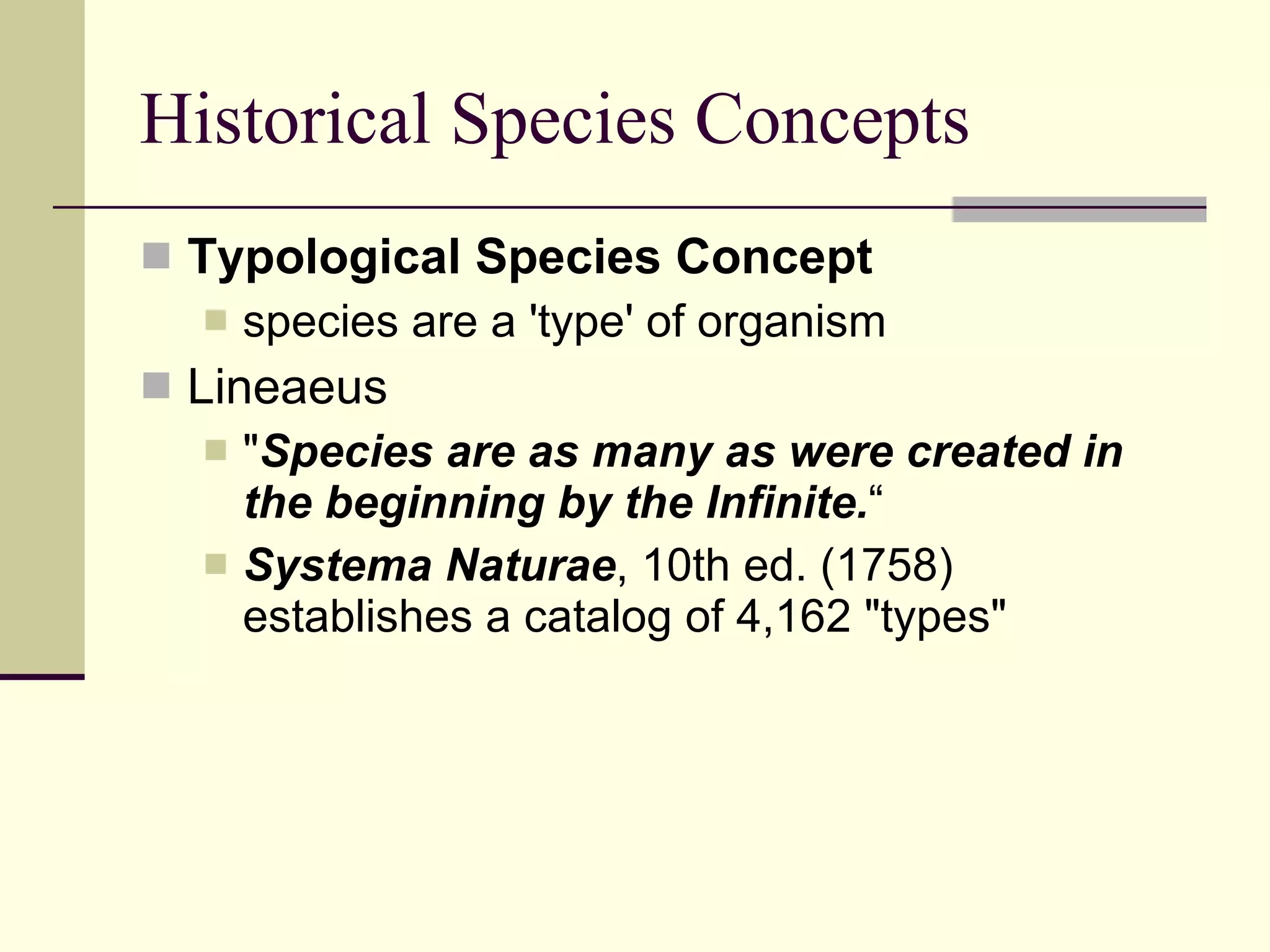 Species Concepts And Speciation | PPT