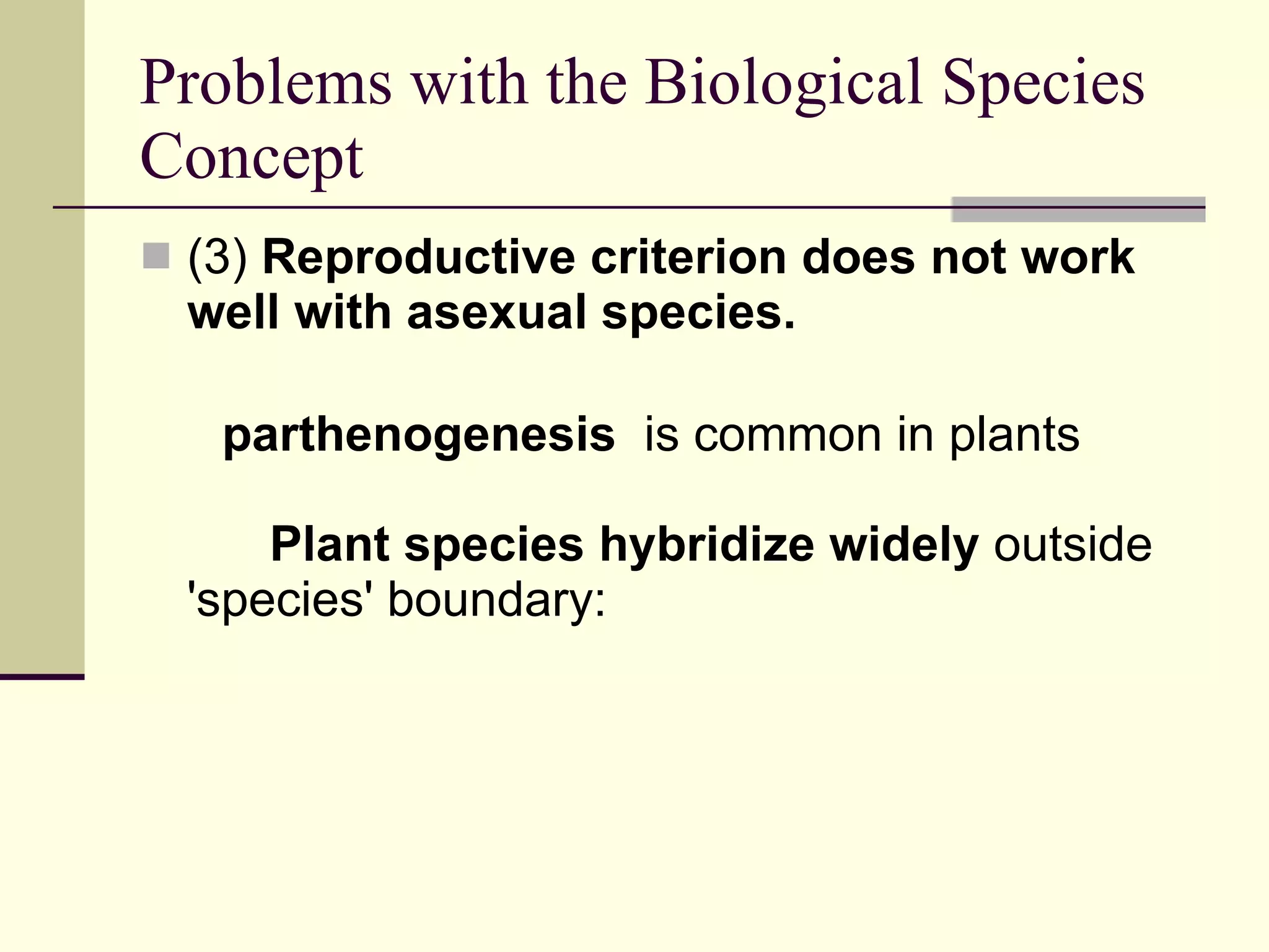 Species Concepts And Speciation | PPT